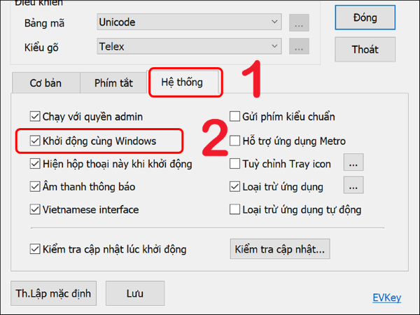 Cách chỉnh UniKey để gõ tiếng Việt trên máy tính đơn giản nhất