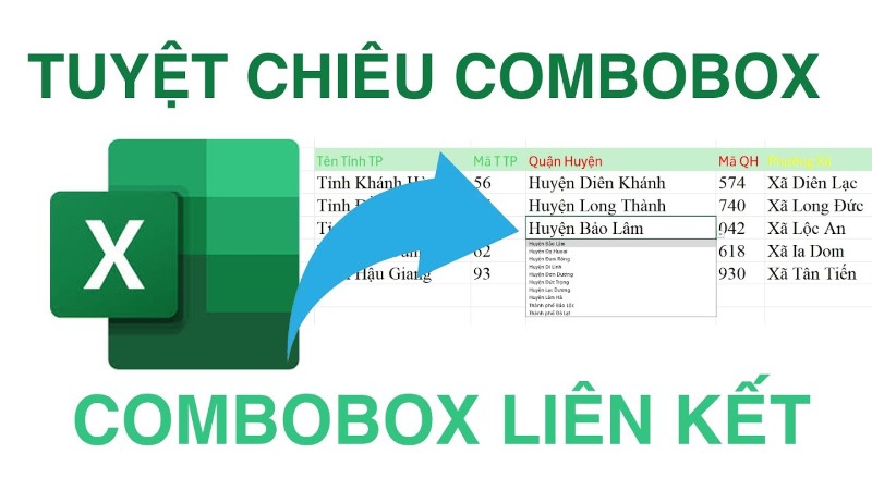 ComboBox trong Excel: Cách tạo, chỉnh sửa và tối ưu bảng tính chuyên nghiệp